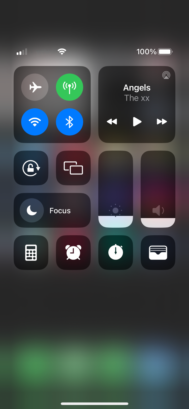My minimalist mobile phone